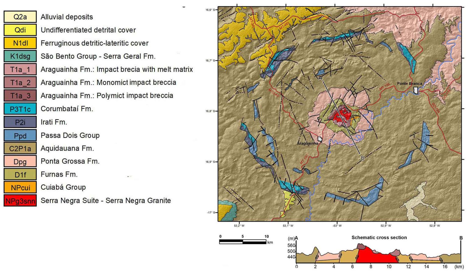 Domo de Araguainha Impact Structure - IUGS