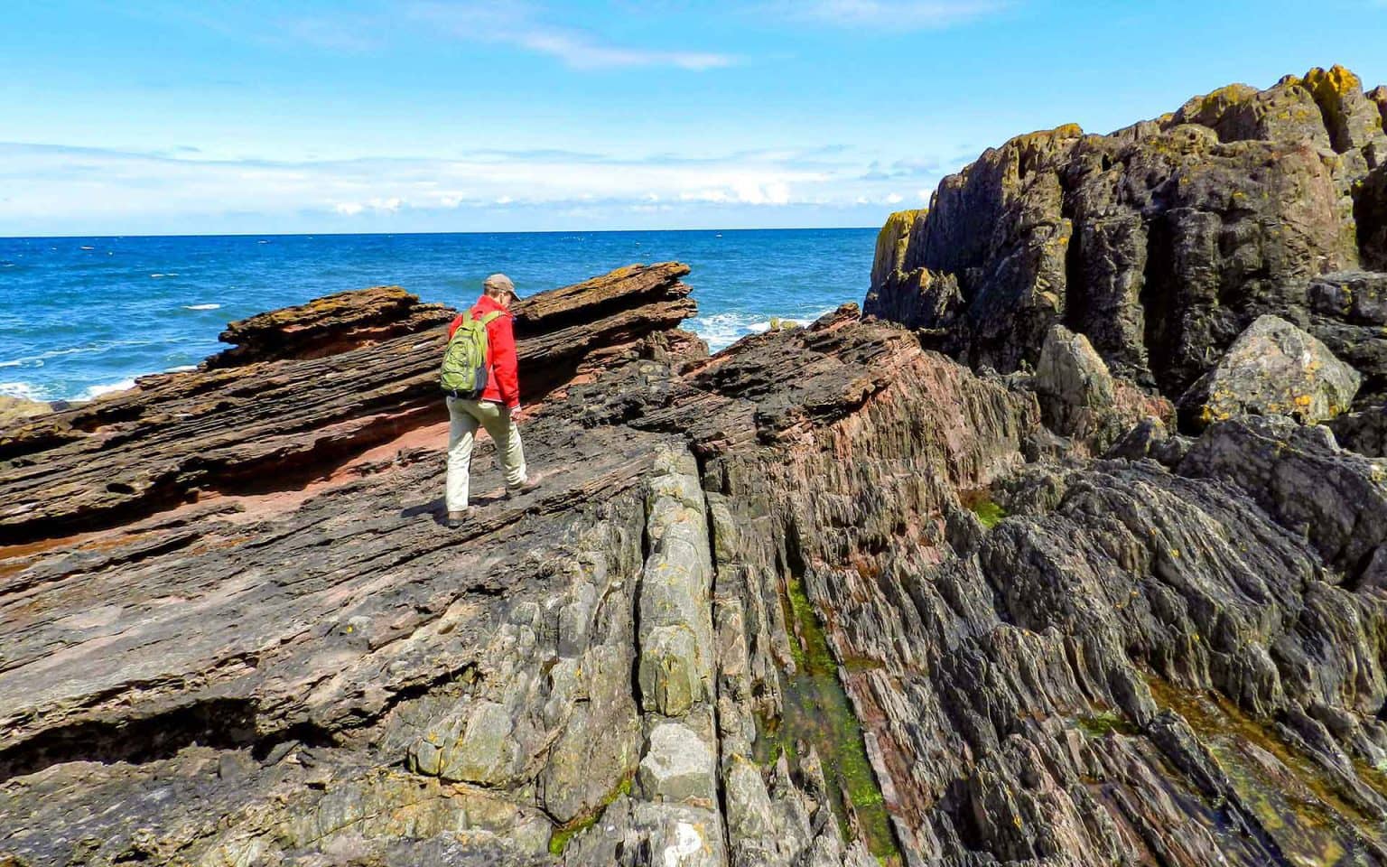 Siccar point Hutton's Unconformity - IUGS