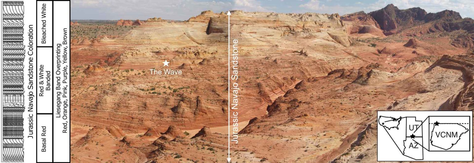 The Jurassic Navajo Sandstone at Coyote Buttes and The Wave - IUGS