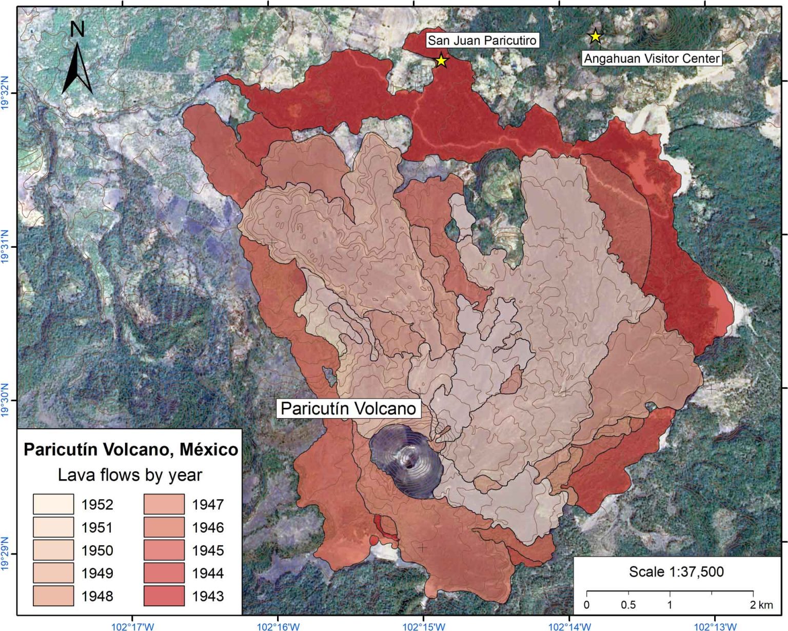 Parícutin Volcano - IUGS